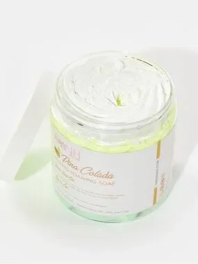 Aminnah | Bath & Body | Aminnah Pina Colada Whipped Foaming Soap 8fl ...